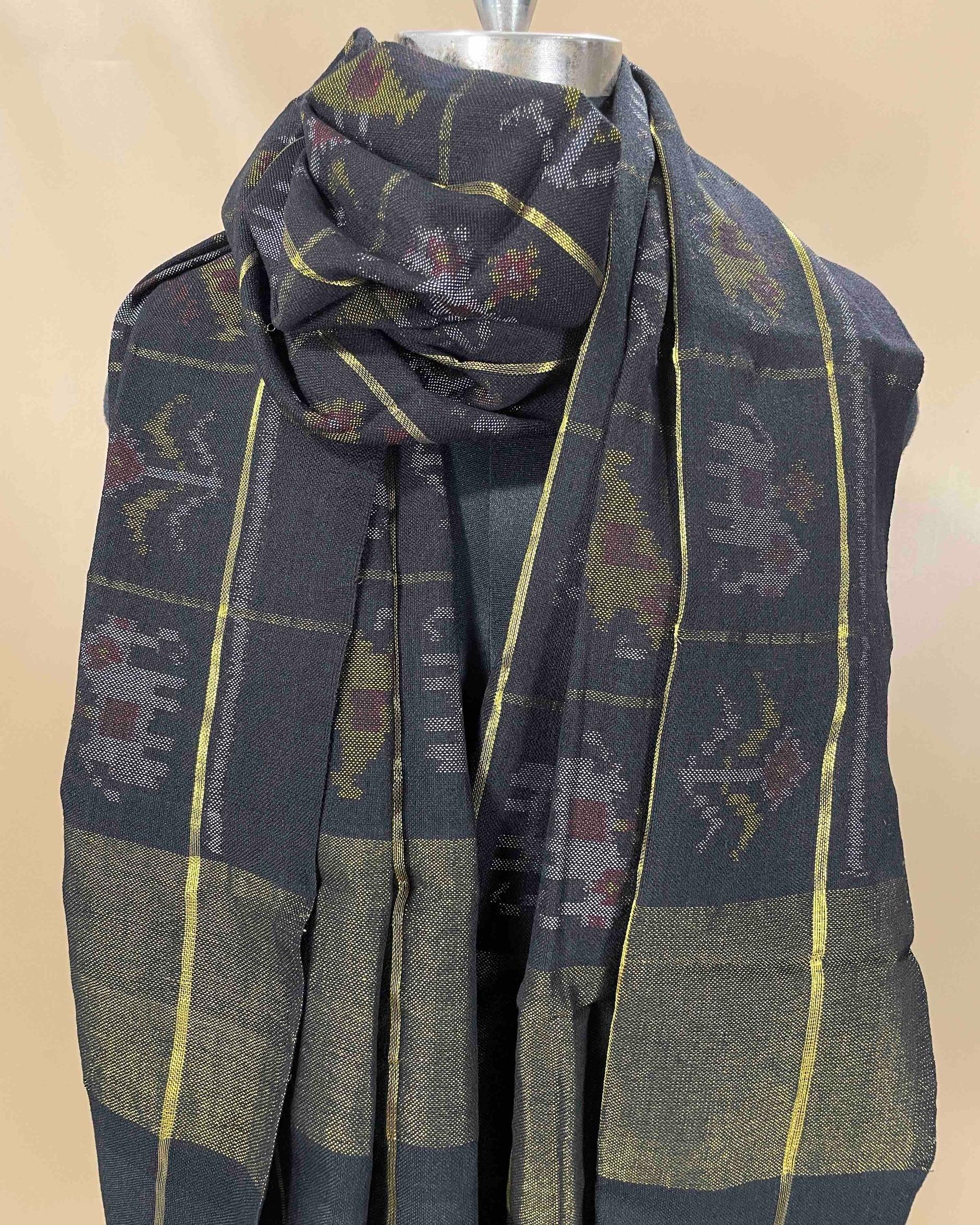 Patola Woolen Shawl – SindhoiPatolaArt